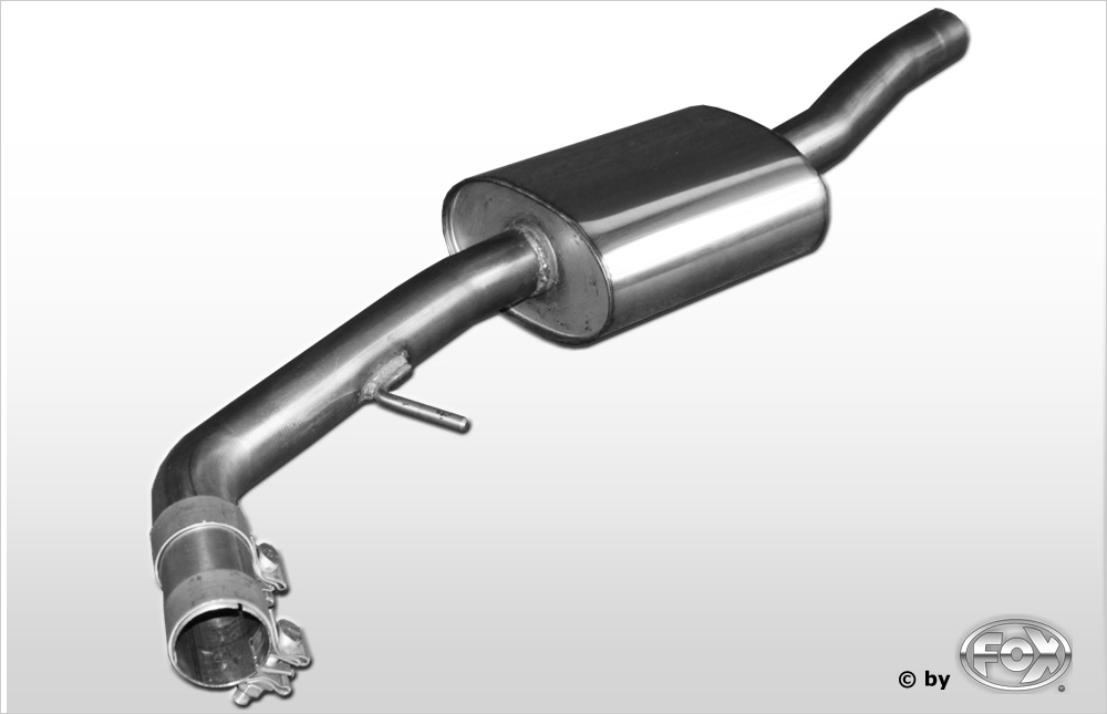 Fox Auspuff Sportauspuff Auspuff Sportauspuffanlage Komplettanlage für ...