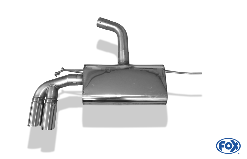 Fox Auspuff Komplettanlage Sportauspuff für Audi A3 8V 1.4l TFSI 90/92 ...
